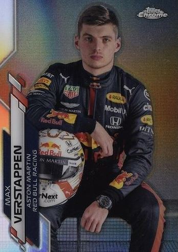 Max Verstappen Rookie Card - Most Valuable Verstappen Cards - Sports ...