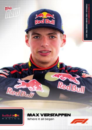 Max Verstappen Rookie Card - Most Valuable Verstappen Cards - Sports ...