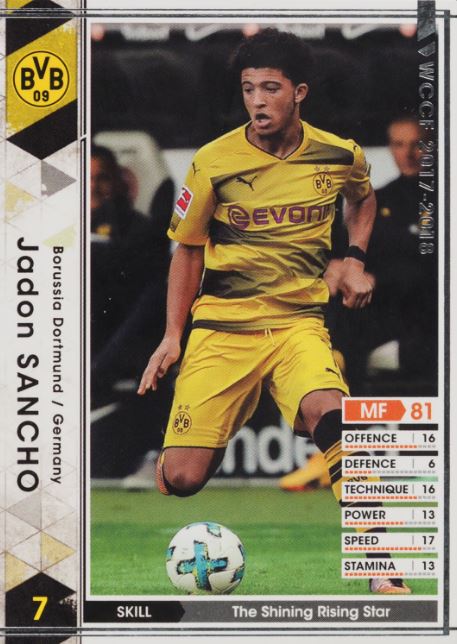 The Best Jadon Sancho Early Cards (Rookies And More) - Sports Card ...