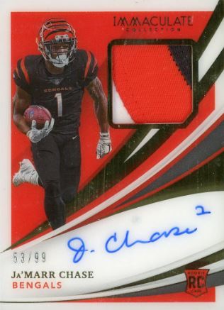 The 9 Best Ja’Marr Chase Rookie Cards - Sports Card Specialist