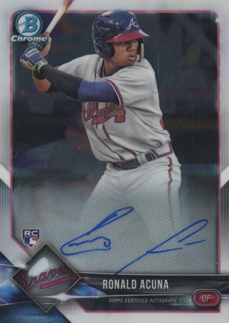 The Best Ronald Acuna Jr. Rookie Cards (& Prospects): Guide - Sports ...