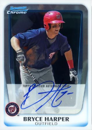 The Best And Most Valuable Bryce Harper Rookie Cards And Prospect Cards ...