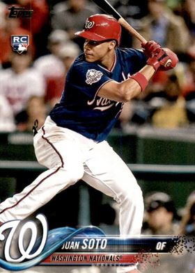 A Look At The 15 Best Juan Soto Rookie Cards Prospect Cards Sports