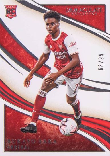 What Are The Best Bukayo Saka Cards? Rookie Cards And More - Sports ...