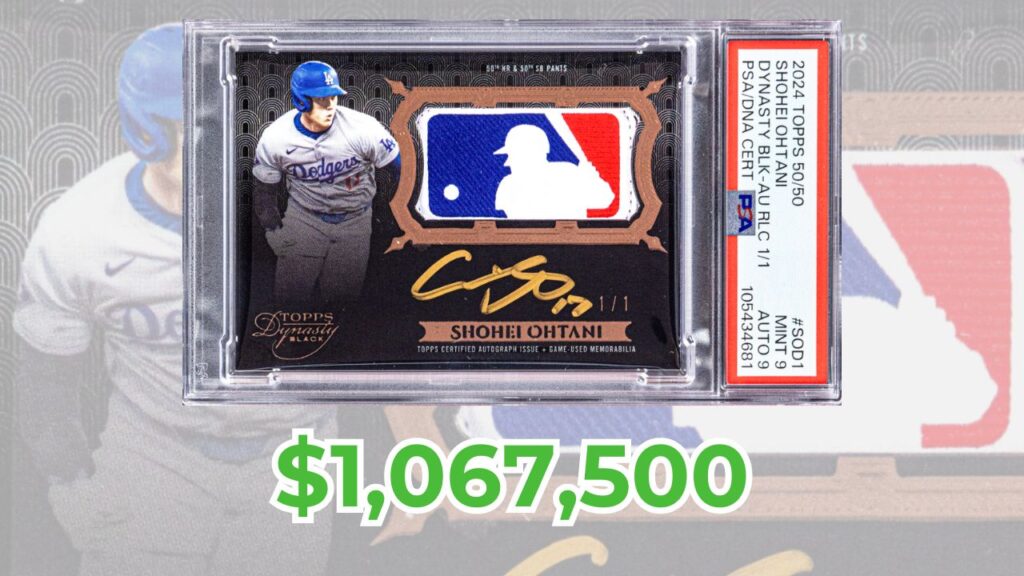 1/1 Shohei Ohtani Baseball Card Smashes Previous Ohtani Record Sale And ...