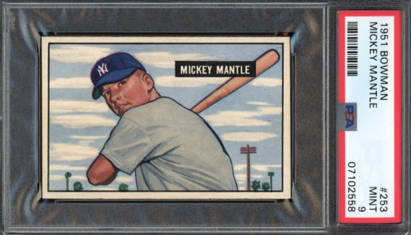 The 10 Most Expensive Mickey Mantle Baseball Cards Ever Sold - Sports ...